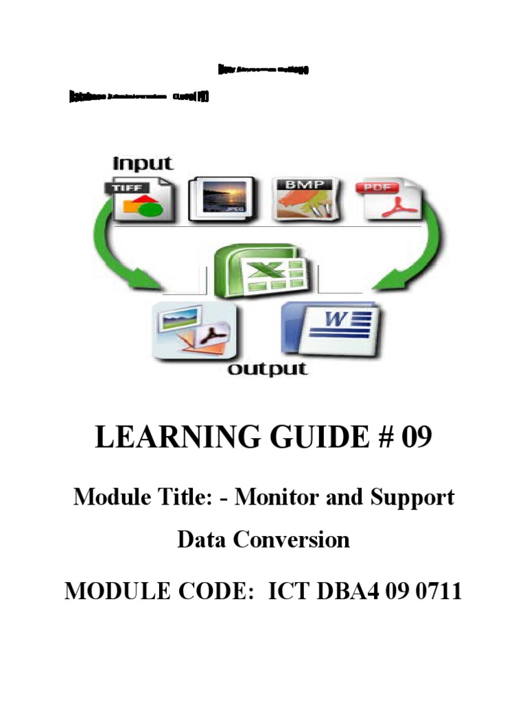 Data Conversion | PDF | Microsoft Sql Server | Information Technology Management