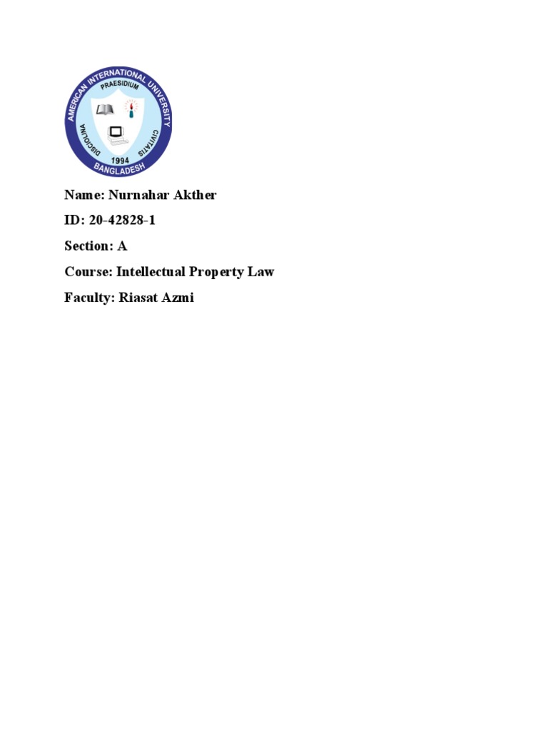 Case book-IP Law | Download Free PDF | Trademark | Lawsuit