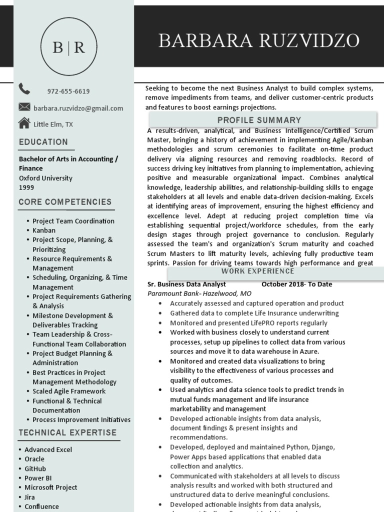 Barbara Ruzvidzo | Download Free PDF | Scrum (Software Development ...