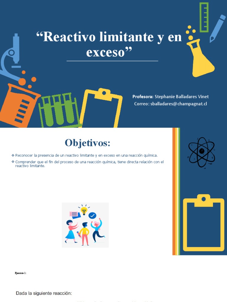 Reactivo Limitante y en Exceso | PDF | Amoníaco | Mole (Unidad)