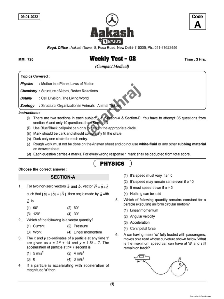 WT-02 - CM - Code-B (09-01-2022) - KNCTC 01 & 02 | PDF WT-02 - CM - Code-B (09-01-2022) - KNCTC 01 & 02 | PDF