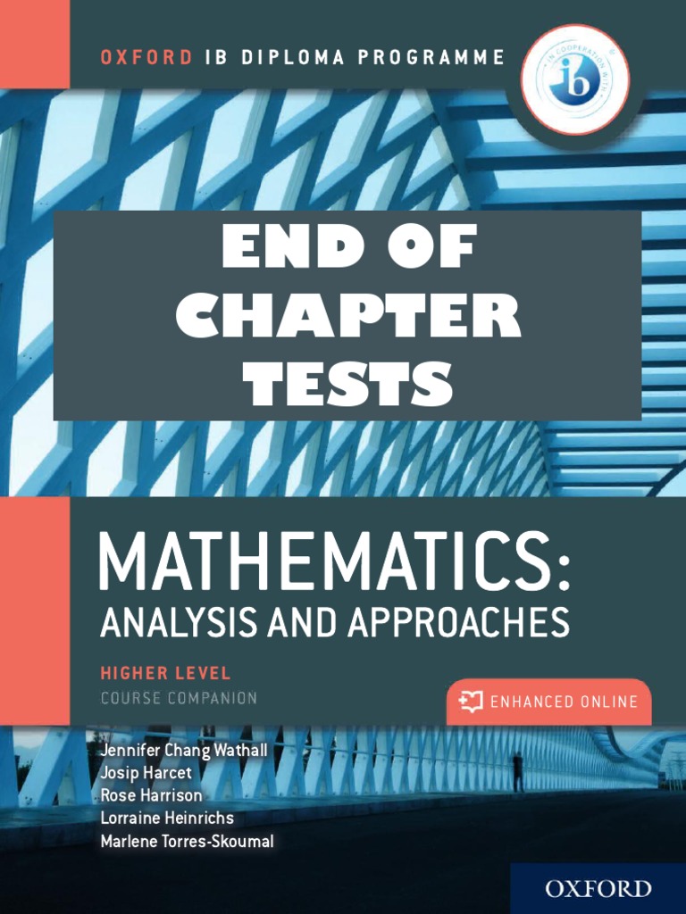 End of Chapter Tests | PDF | Function (Mathematics) | Zero Of A Function