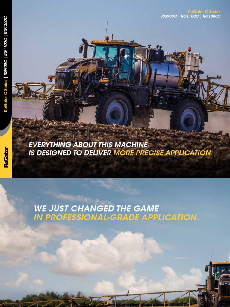 Rogator C | PDF | Anti Lock Braking System | Manufactured Goods