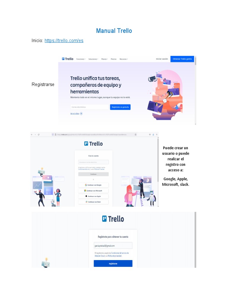 Manual Trello | PDF | Ingeniería de software | Tecnologías de la ...