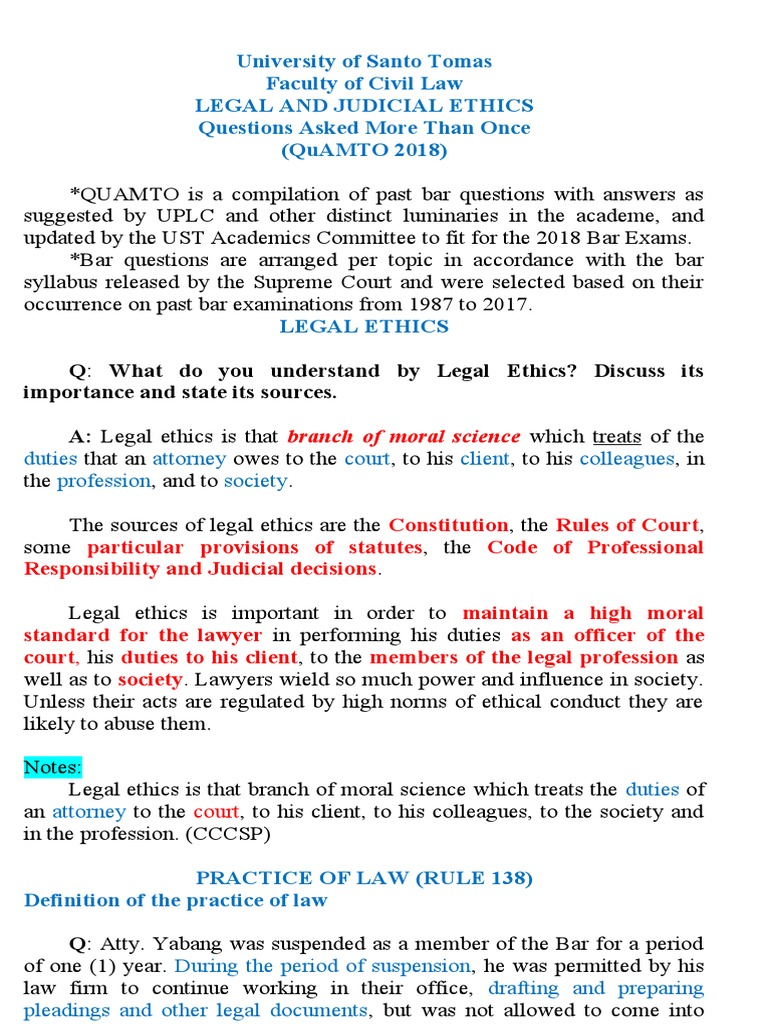 Legal and Judicial Ethics Overview | PDF | Prosecutor | Lawyer