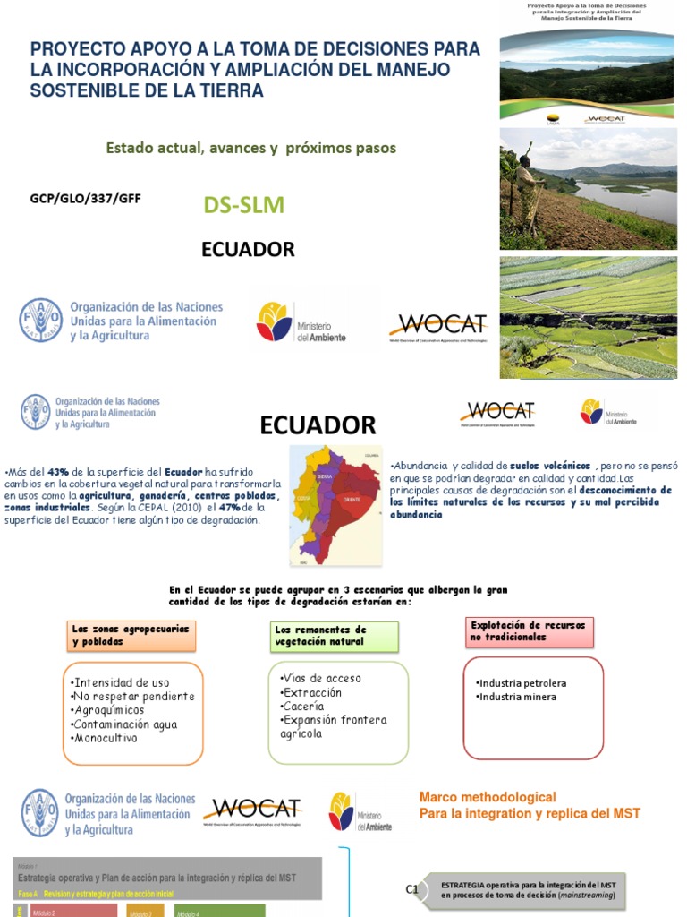 3 4 DS-SLM Paises Lac Ecuador Jorge Rubio | PDF | Degradación ambiental ... 3 4 DS-SLM Paises Lac Ecuador Jorge Rubio | PDF | Degradación ambiental ...