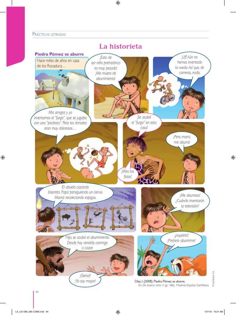 Leemos Una Historieta | PDF | Cómics