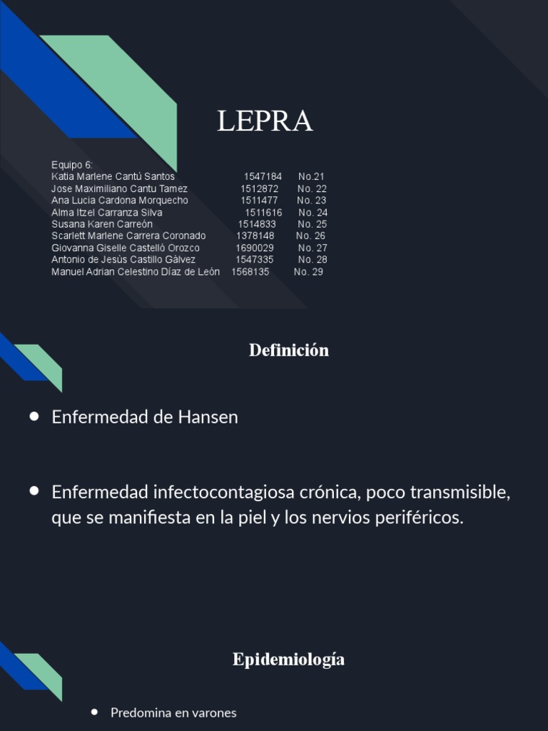 6 - Lepra | PDF | Mycobacterium | Lepra