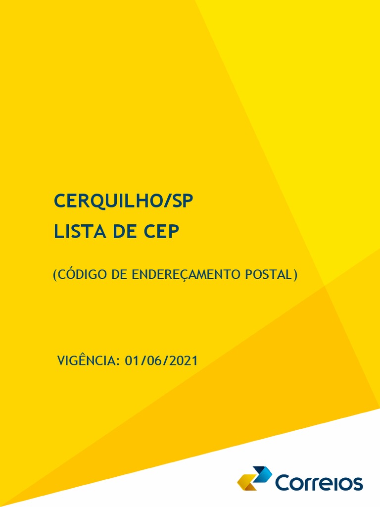 Guia Local v2105 - SP Cerquilho - 01-06-2021 | PDF