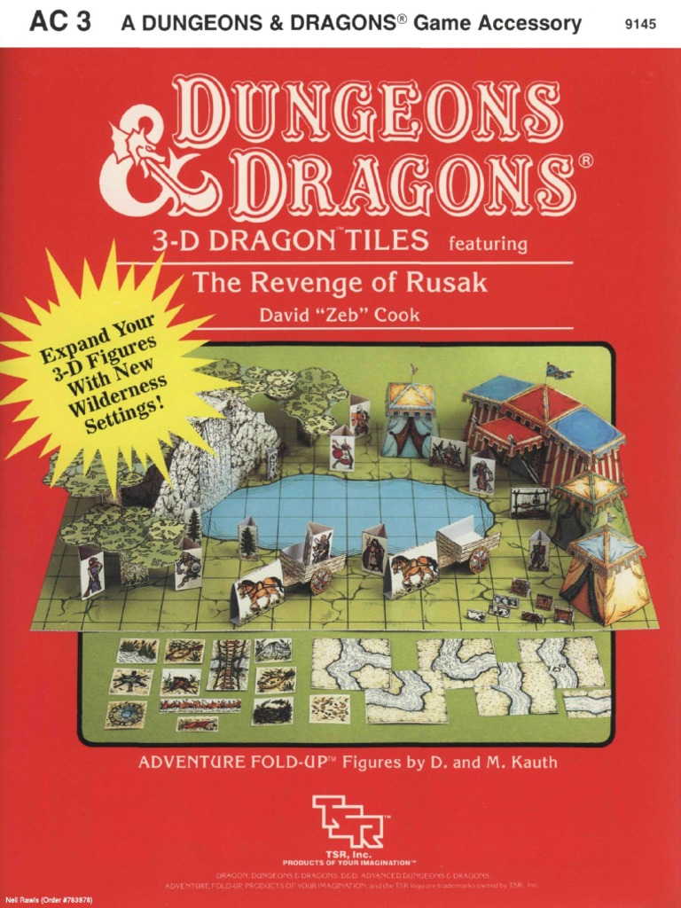 9145 AC3-AC5 (AC8) 3-D Dragon Tiles With The Revenge of Rusak | PDF ...