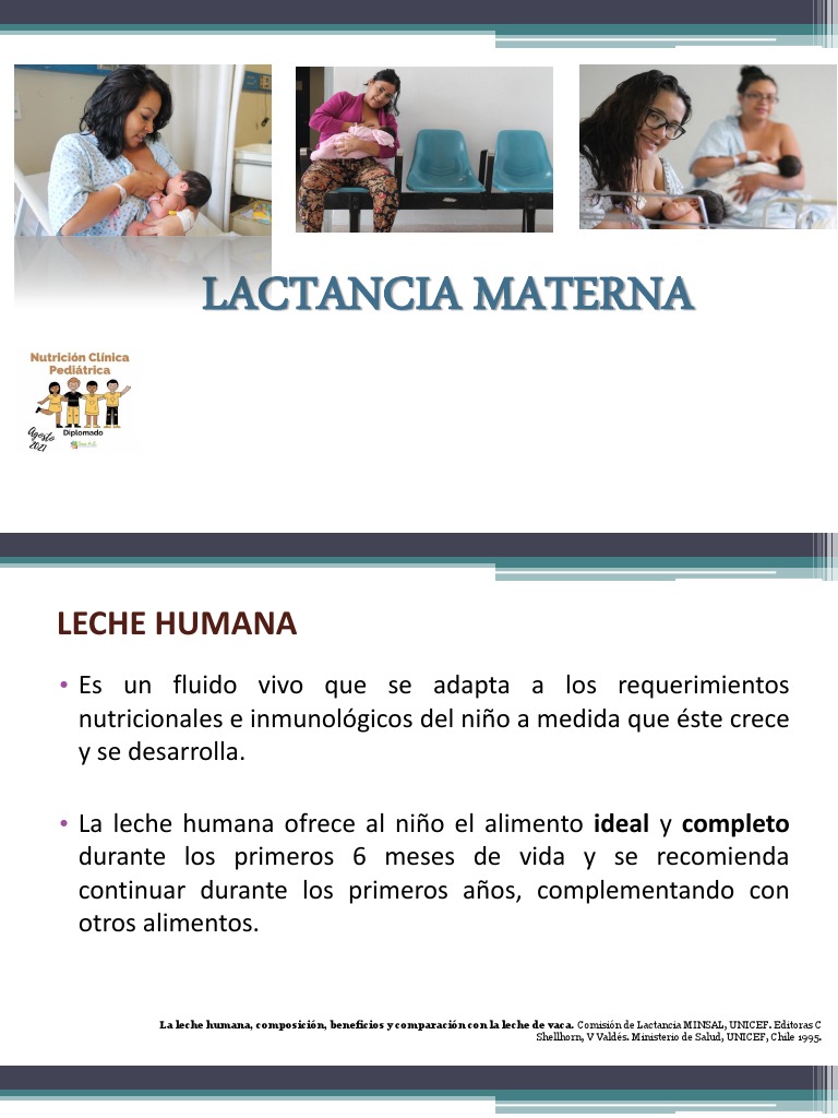 Lactancia Materna | PDF | La leche materna | Amamantamiento