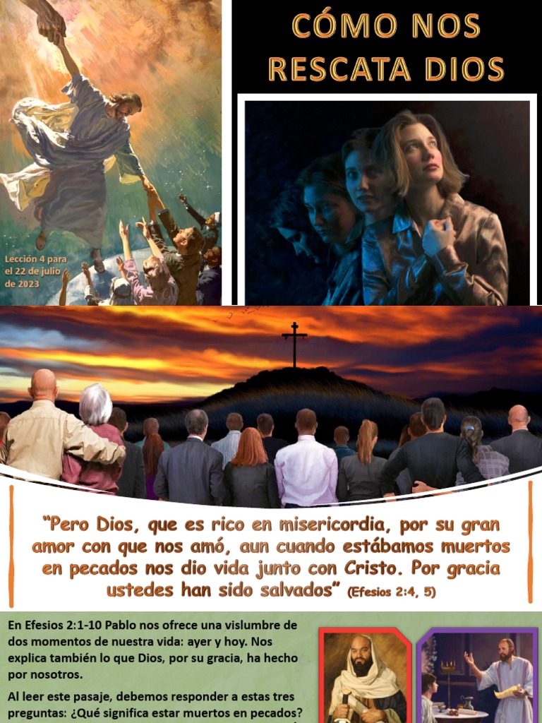Cómo Nos Rescata Dios | PDF | Cristo (título) | Pecado