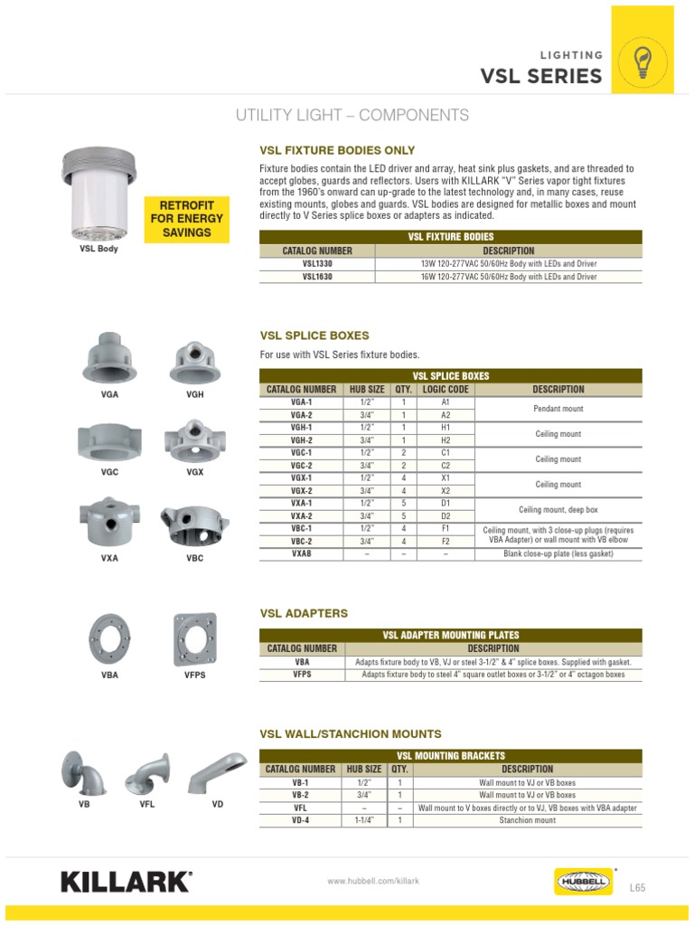 Killark VLS | Download Free PDF | Manufactured Goods | Building Engineering