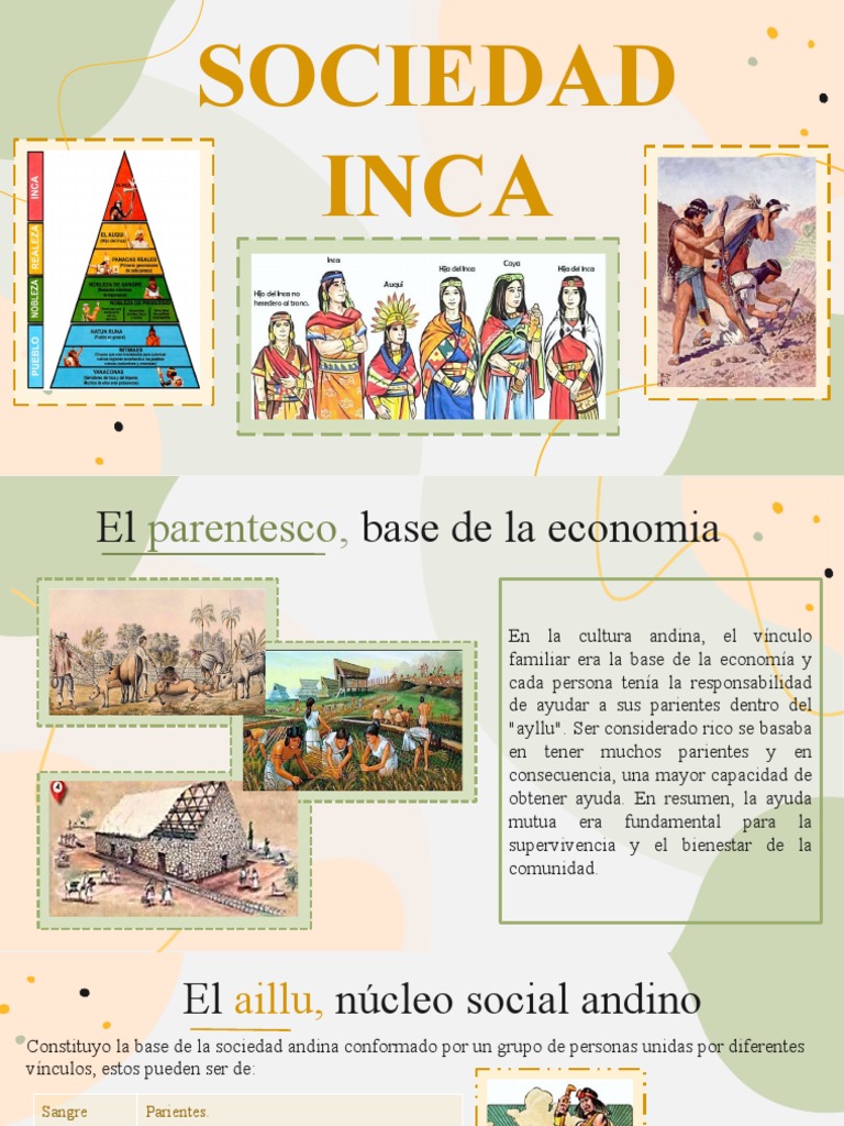 La Sociedad Inca | PDF | Imperio Inca | Andes