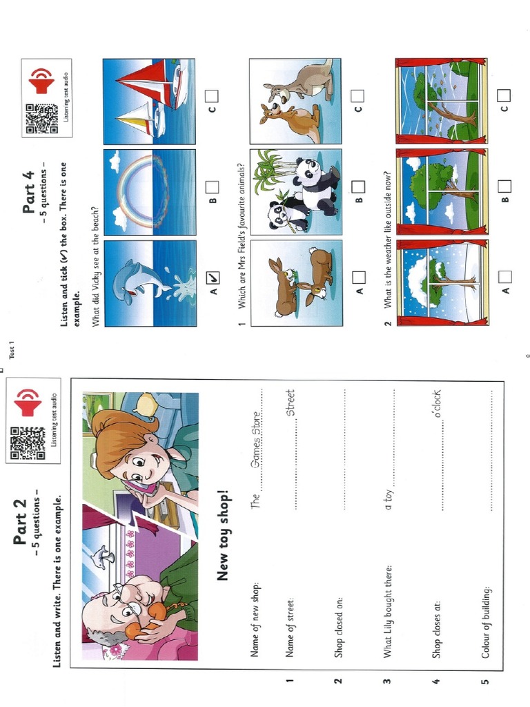 Mover Final Test | PDF