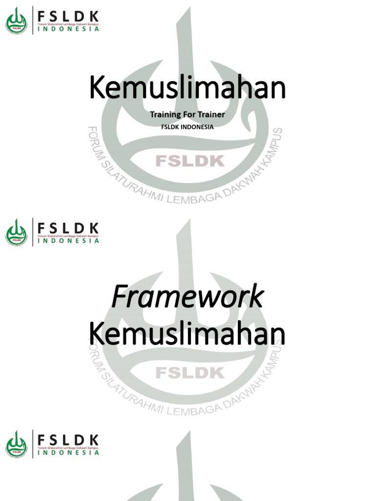 TFT FGD Kemuslimahan FSLDK Puskomnas | PDF | Karier & Perkembangan ...