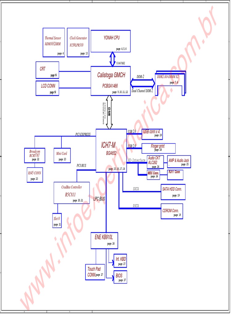 Compaq Laptop Schematic Diagram | Download Free PDF | Computer Standards | Electronics