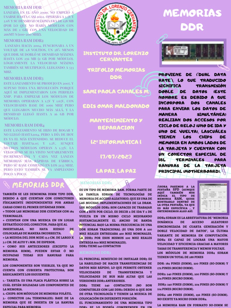 Folleto Trifold Triptico Brochure Flyer Negocio Profesional Minimalista Moderno Pastel | PDF ...