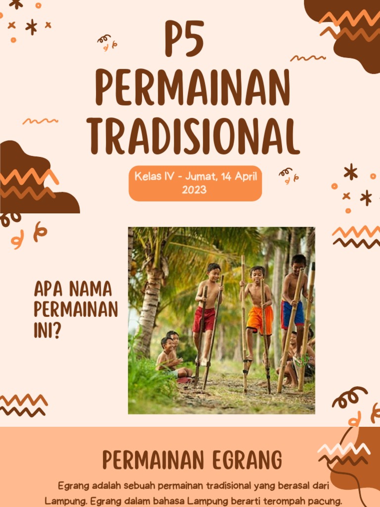 P5 Kelas 4 Egrang | PDF