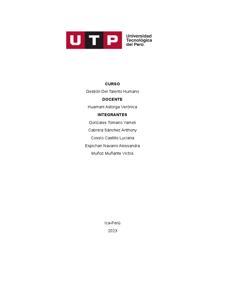 Avance TA2 GDH | PDF | Salario | Business