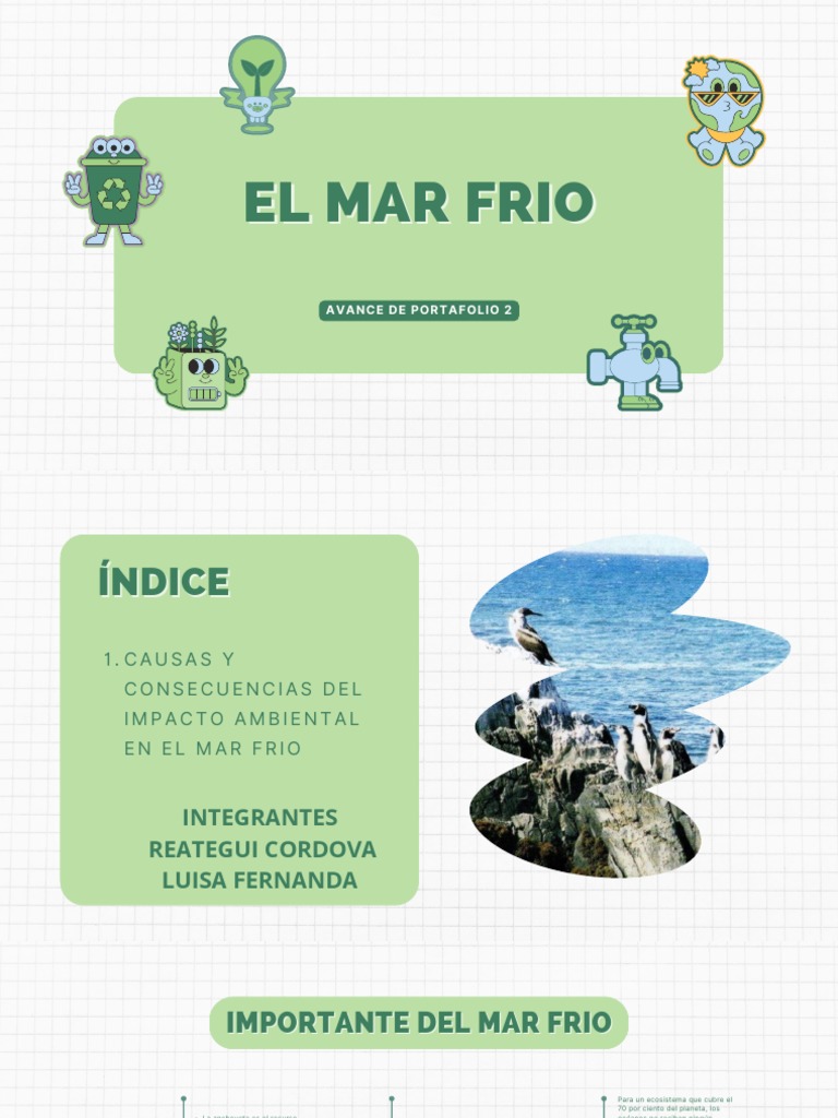 Avance Del Portafolio 2 - Reategui Cordova Luisa | PDF | Mar | Ecología