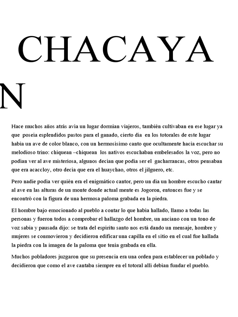 Chaca Yan | PDF | Ciencias sociales