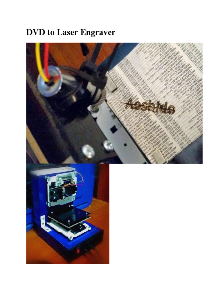 Dvd To Laser Engraver Pdf Arduino Power Supply