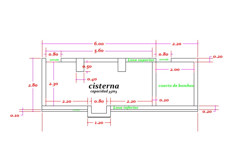 Cad Cisterna | PDF