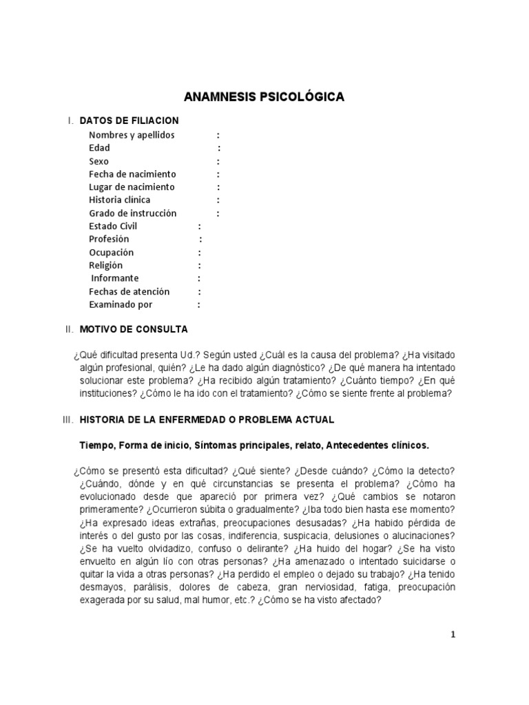 Anamnesis Unsa | PDF | El embarazo | Parto