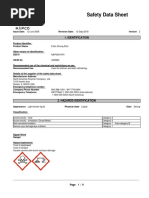 Msds 10% Neutral Buffered Formalin | PDF | Toxicity | Formaldehyde