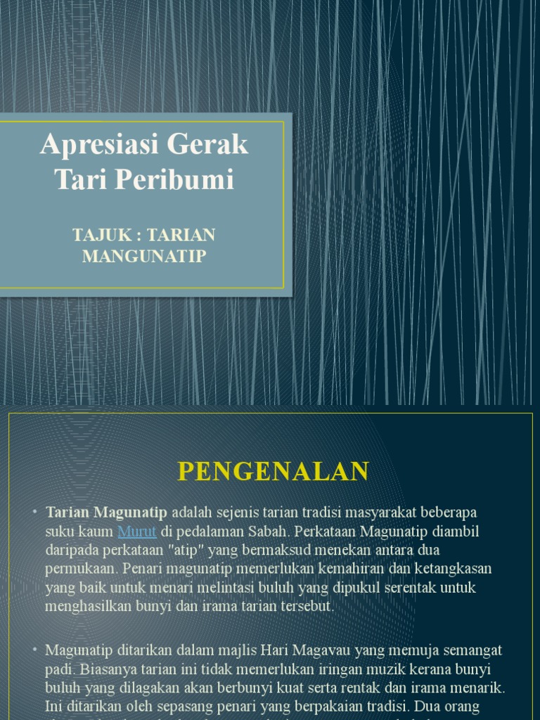 Apresiasi Gerak Tari Peribumi | PDF