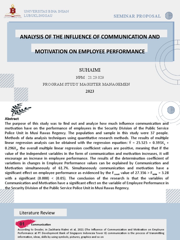 Slide PPT Seminar Internasional | PDF | Regression Analysis | Data