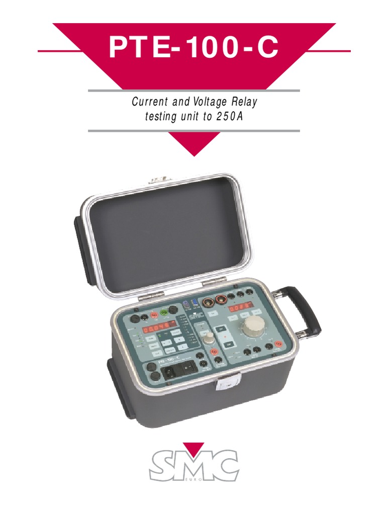 SMC - Pte 100 C | PDF | Relay | Mains Electricity