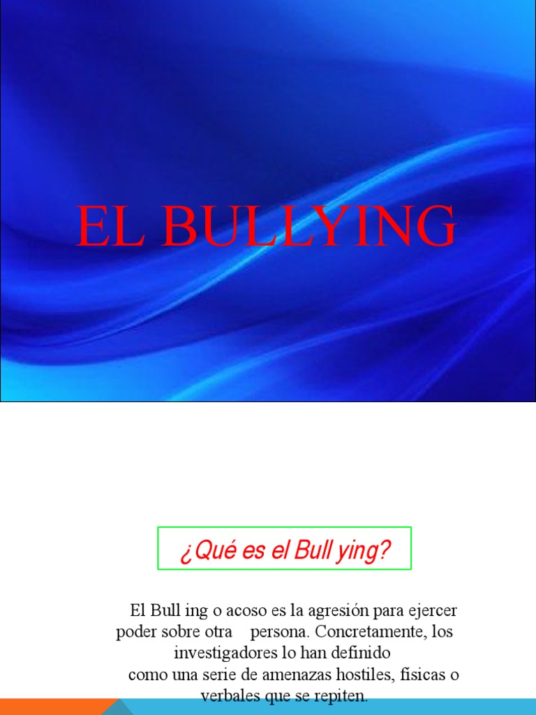Tipos y Prevención del Bullying | PDF | Injusticia | Violencia
