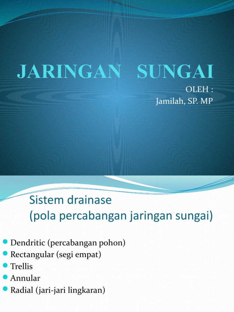 Jaringan Sungai Pdf