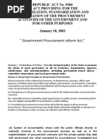 RA 9184 IRR - Annex H | PDF | Procurement | Business