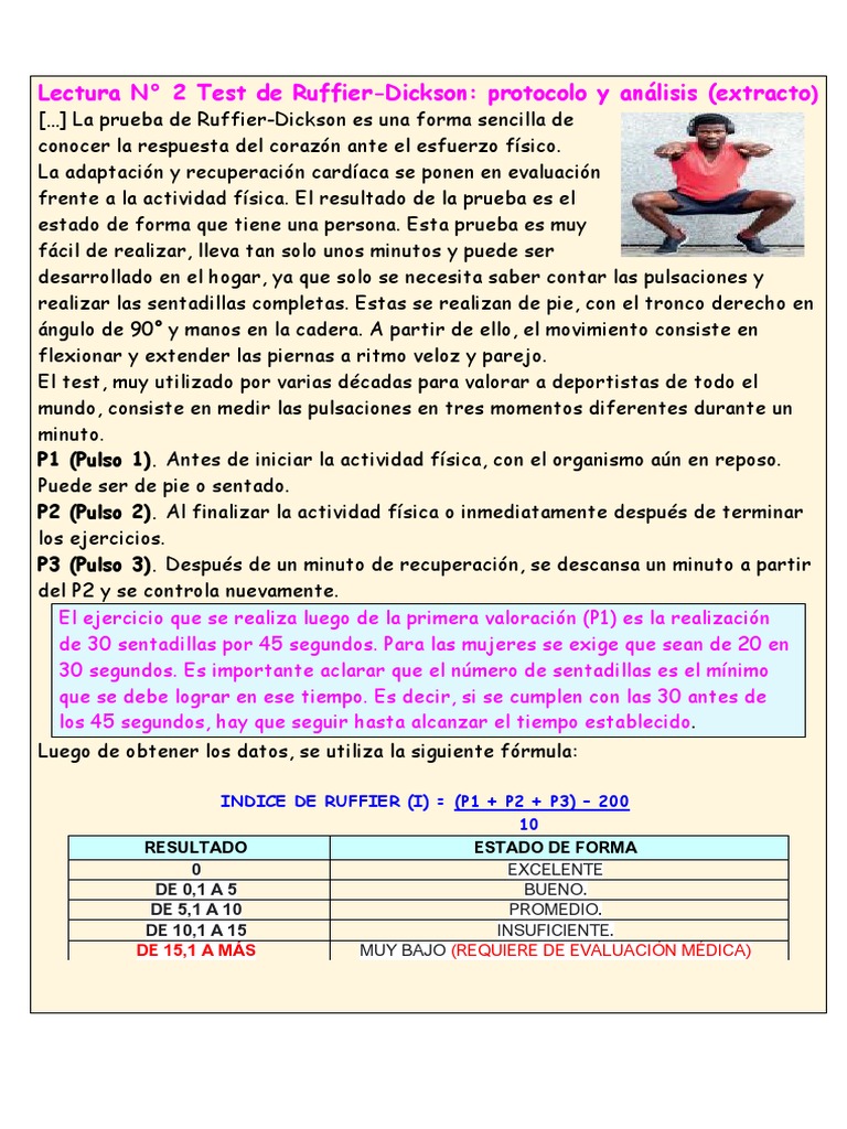 Anexos 02 LECTURA TEST DE RUFIER | PDF