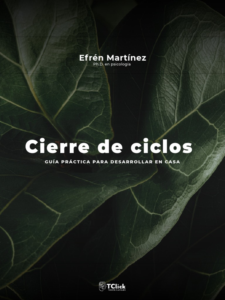 Cierre de Ciclos Efrén Martinez | PDF