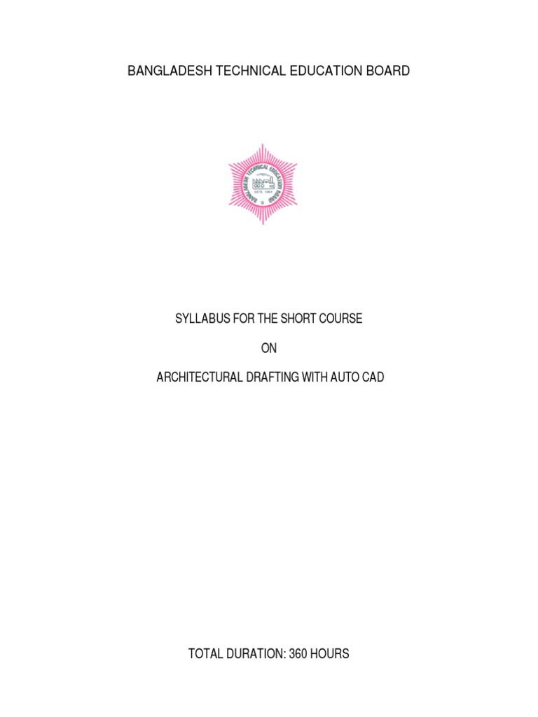 Architectural Drafting With Auto Cad | PDF | Technical Drawing | Computer Aided Design