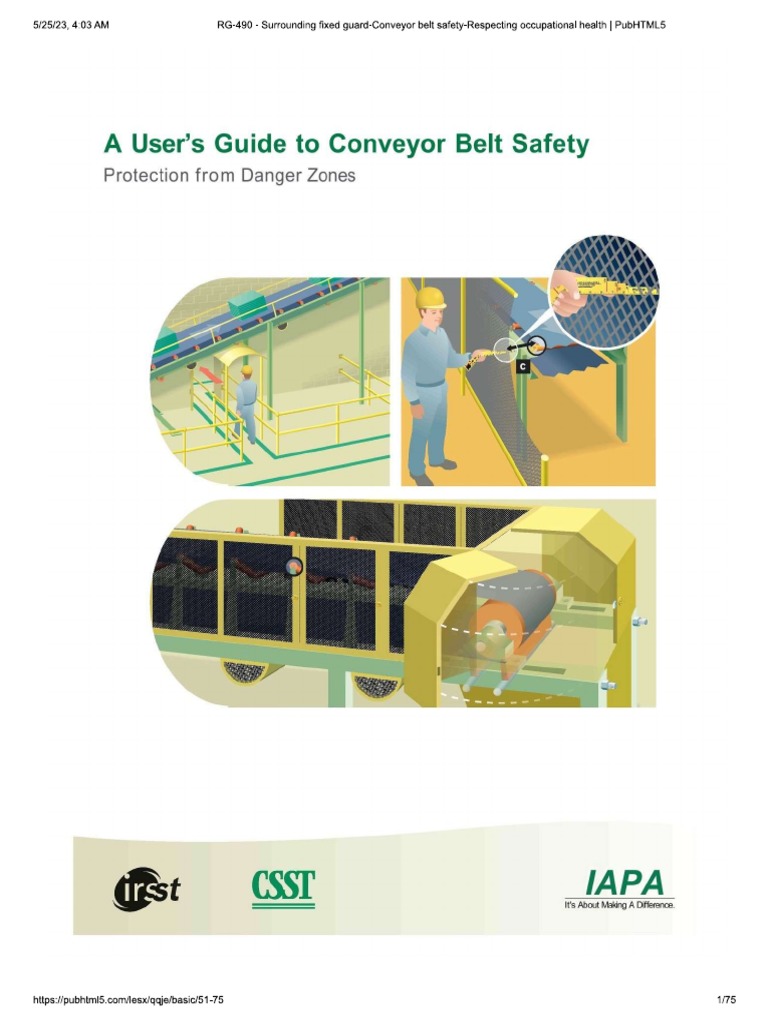 Conveyor Belt Safety | PDF