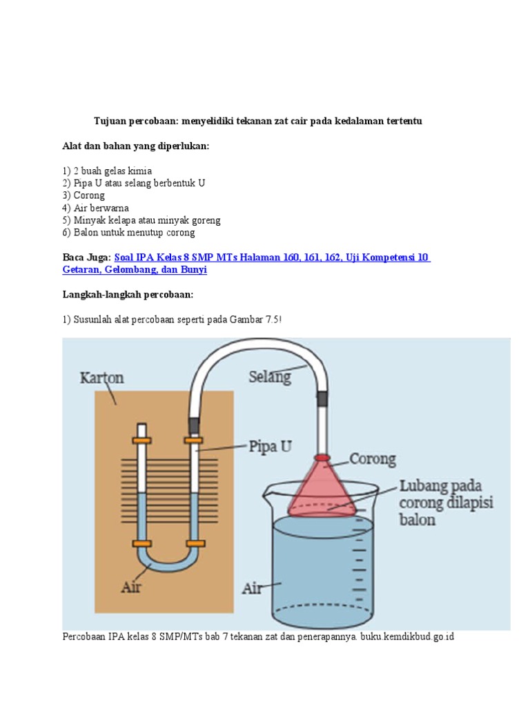 Tujuan Percobaan | PDF