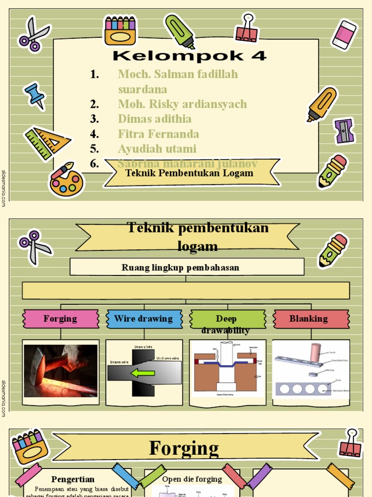 Teknik Pembentukan Logam Pdf