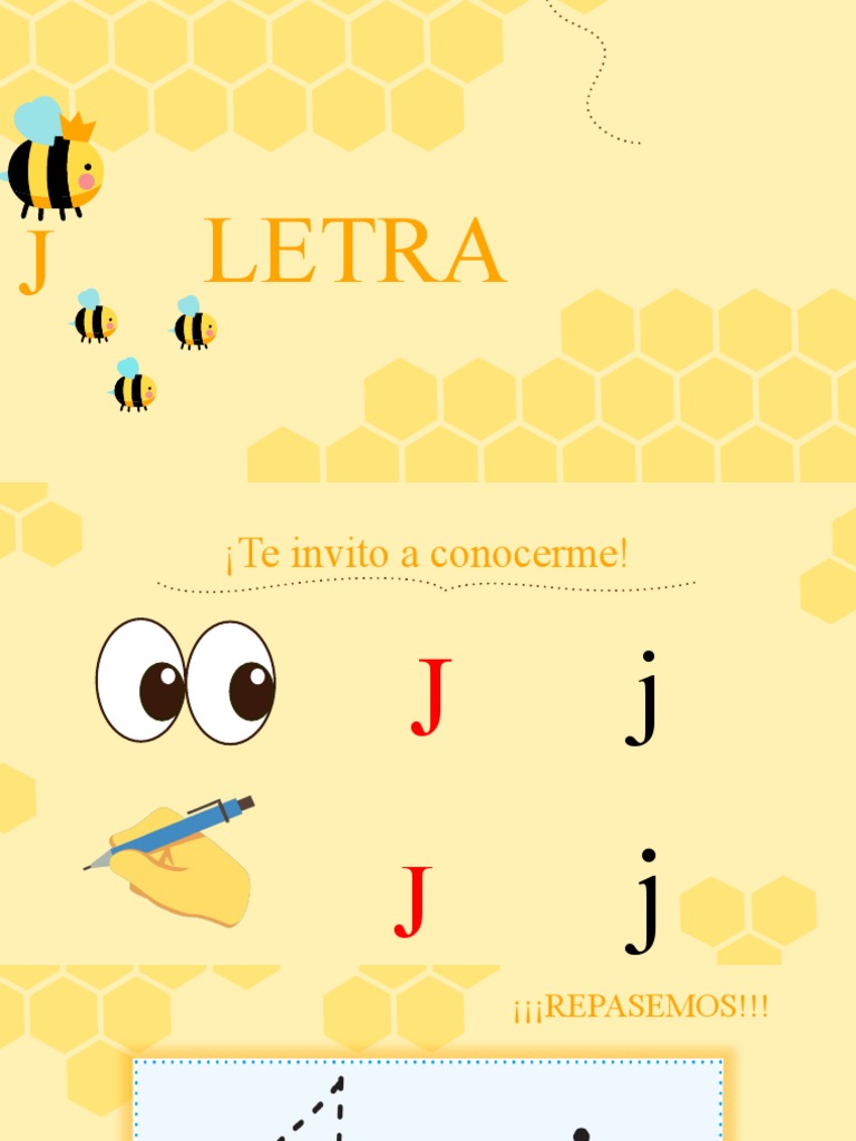 Aprendiendo la letra J: Actividades y Lectura | PDF