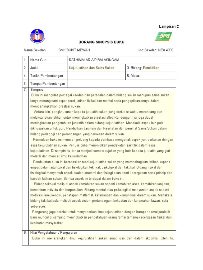 Sinopsis Buku 5 | PDF