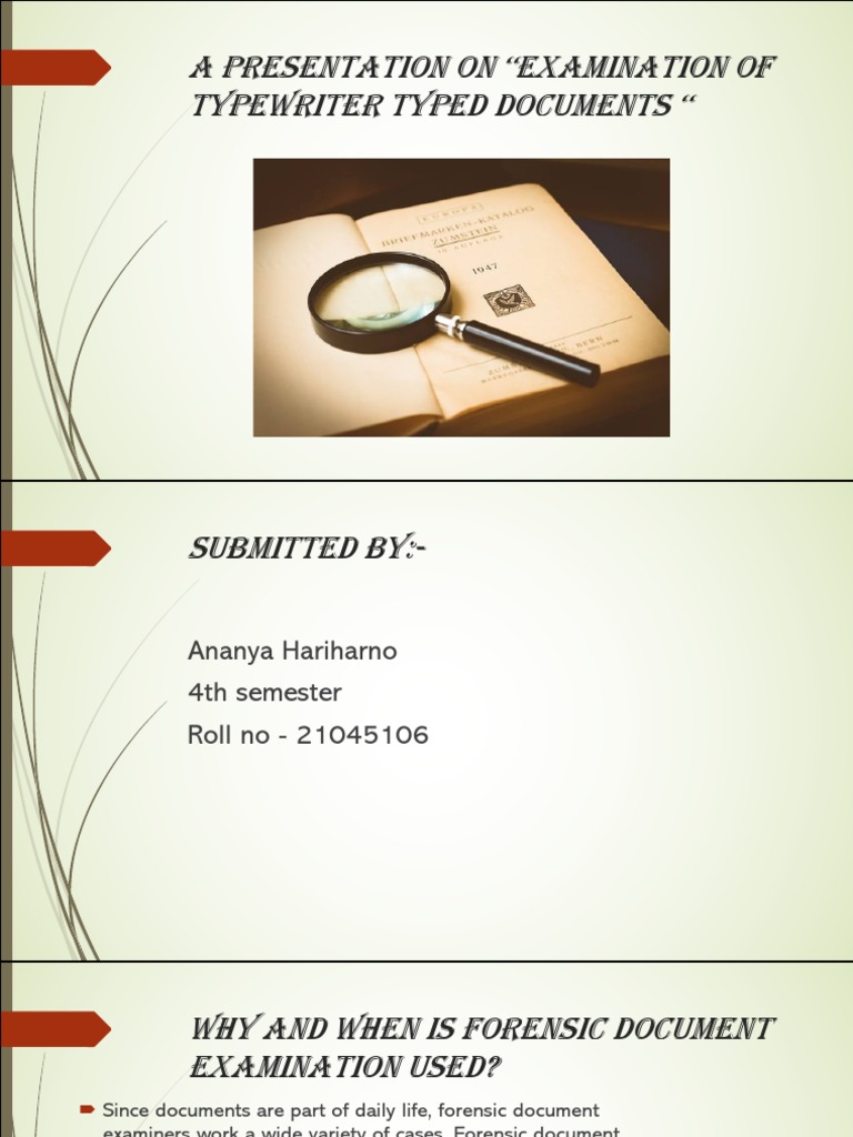 Presentation 9 | PDF | Typewriter | Document