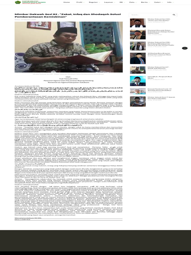 Portal - Kanwil Kemenag Jabar | PDF