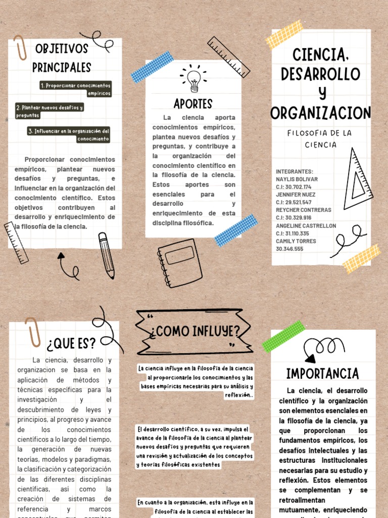 Tríptico Metodología Exposición | PDF | Science | Filosofía de la Ciencia