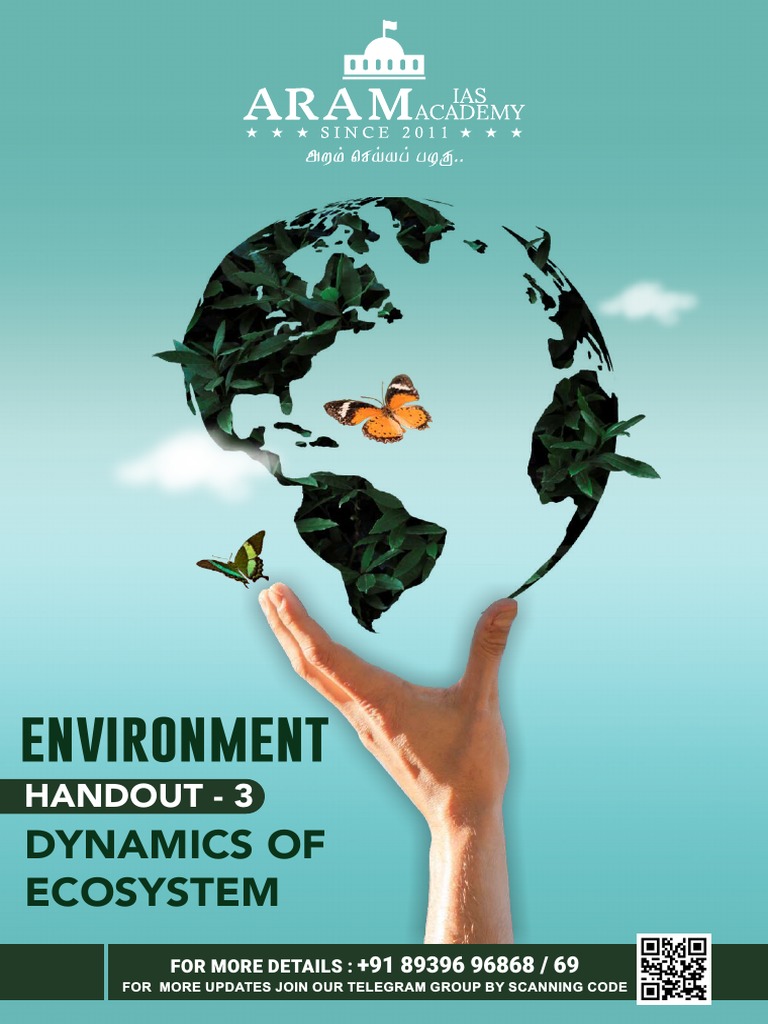 Handout 3 - Dynamics of Ecosystem | PDF | Food Web | Biomass (Ecology)