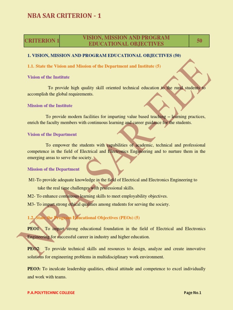 Eee Sar | PDF | Curriculum | Engineering