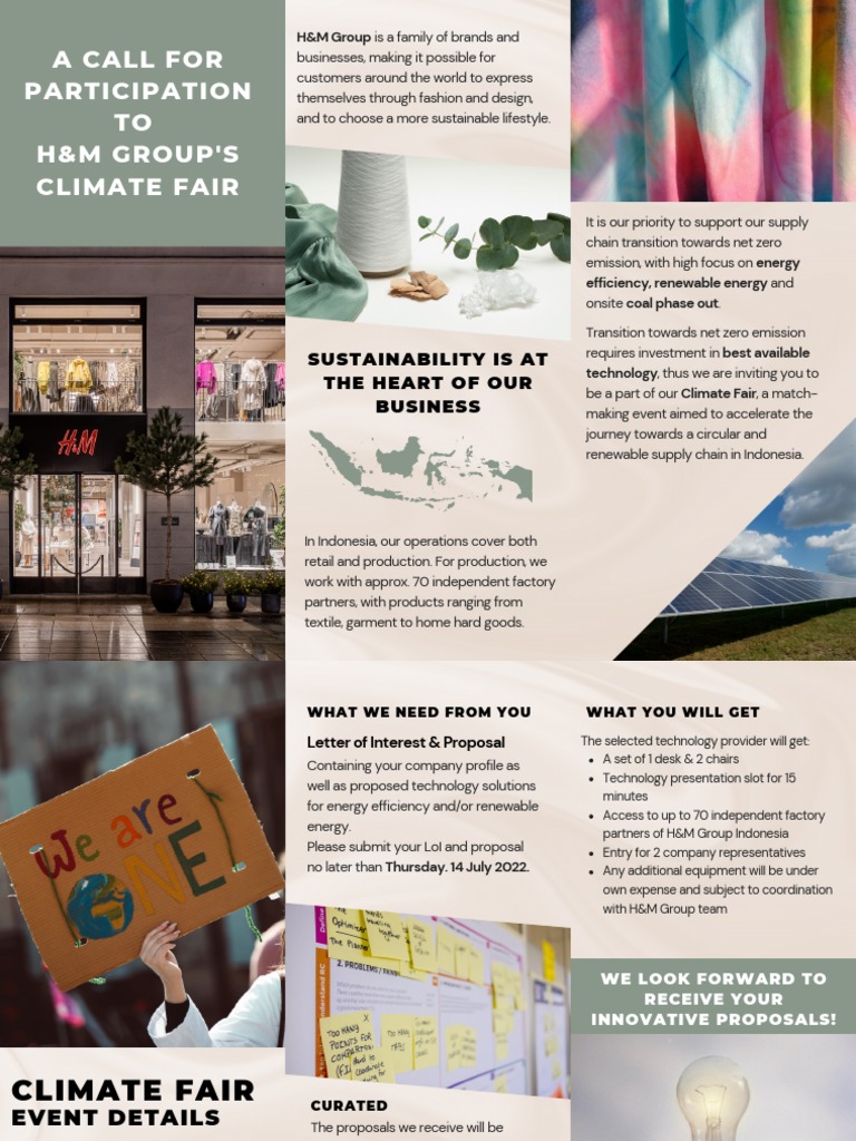 Climate Fair Brochure For Technical Providers | PDF | Water Heating | Steam
